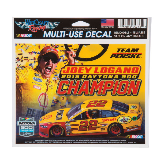 Joey Logano – Daytona 500 Multi-use Decal